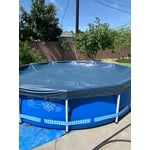 Intex Durable Plastic Swimming Pool Cover, Fits 12 ft. Pools - Walmart.com