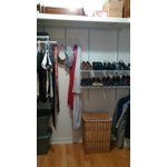 Closetmaid Shelving Organizer Kit, Easy Storage Solution with Wire Shoe ...