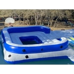Bestway Hydro-Force Large Inflatable Party Island Float for Adults ...