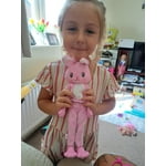 Barbie's Cute Animal Fantasy Reveal Fashion Doll with Bunny Plush ...