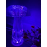 Xtreme Lit Neon Multi-Color Mushroom LED Touch Lamp for Bedroom Decor ...