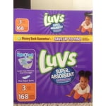Luvs Super Absorbent Leakguards Newborn Diapers Size 2 40 count ...