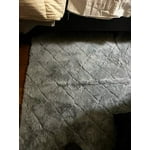 Better Homes & Gardens Diamond Faux Fur Rug Gray 30x46 inches Cozy ...