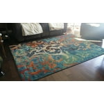 Orian Rugs Watercolor Scroll Multi-Colored Area Rug or Runner - Walmart.com