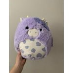Squishmallows Large Fuzzy 12 inch Bubba the Purple Cow - Ultra Soft ...