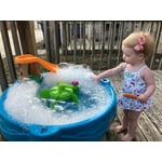 Step2 Duck Pond Blue Plastic Toddler Water Table with 6-Piece Playset ...