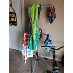 Free Shipping! Mainstays Space-Saving 2-Tier Steel Tripod Hanging ...