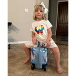 Disney Princess Girls Ride On Luggage Pink - Walmart.com
