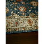 Crystal Print Cullen Traditional Oriental Cream Multi ashable Indoor ...