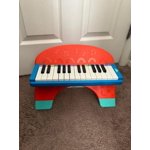Battat Mini Musician's Piano with Color-Coded Keys and Music, Toddler ...