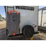 Camco Rhino Camper/RV Bumper Mount Tote Tank Holder | Powder-Coated ...