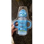 Dr. Brown's Milestones Wide-Neck Sippy Straw Bottle, 100% Silicone ...