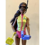 Barbie Marine Biologist Doll and Accessories, Mobile Lab Playset with ...