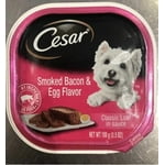 (3 pack) Cesar Classic Loaf In Sauce Smoked Bacon And Egg Wet Dog Food ...