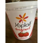 Yoplait Original Smooth Style Strawberry Flavored Low Fat Yogurt Tub ...