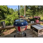 Weber 22" Star Spangled Charcoal Kettle Grill - Walmart.com