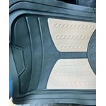 FH Group Premium Floor Mats Tall Channel Trimmable Rubber Mats - Full ...