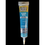 Liquid Nails Clear Seal All-Purpose Sealant (CS-144), 5.5 Fluid Ounces ...