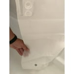 Better Homes & Gardens Heavyweight PEVA Shower Liner, 70" W x 72" H ...