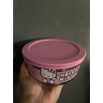 Pyrex Hello Kitty 4-Cup Round Glass Storage Container with Pink ...