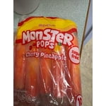 Budget Saver Sugar Free Cherry Pineapple Monster Pops, 3 fl oz, 10 ...