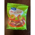 Great Value Peach Rings Chewy Candy 6 oz with Bright Colors and Peach ...