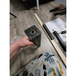 Castle Place Full Size Metal Platform Bed Frame, Modern Geometric Slat ...