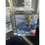Yellowstone 12-Piece Ceramic Dinnerware Set, Rip Collection, Dinnerware ...