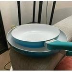 Mainstays Ceramic Nonstick 12 Piece Cookware Set, Teal Ombre - Walmart.com
