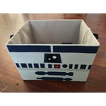 Lambs & Ivy Star Wars R2D2 Foldable Storage Bin for Children - Cotton ...