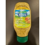 Hidden Valley Cilantro Lime Ranch Dressing 16 fl oz Zesty Sauce ...