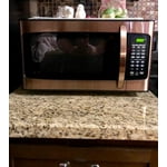 Hamilton Beach 1.1 Cu. Ft. Microwave Oven, Copper - Walmart.com