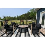 Better Homes & Gardens Tarren 5-Piece Wicker Outdoor Conversation Set ...