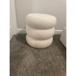 Mainstays Boucle Cloud Storage Ottoman, Cream - Walmart.com