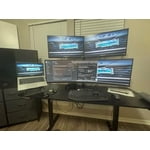 onn 49" 3840 x 1080p Curved Dual FHD Gaming Monitor, Black, 100133225 ...