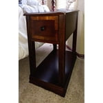 Ashley Signature Design Breegin Contemporary Chairside End Table, Brown ...