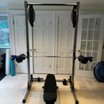 CAP Barbell Multi-Functional Power and Squat Rack with Bar Holder ...