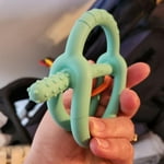 Frida Baby Get a Grip Teether, Multi-Texture Silicone Teething Toy with ...