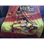 Flaming Hot Cheetos Snuggie: Functional Wearable Blanket with Pockets ...