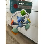 Infantino Stick & Spin Raccoon Pal Suction Attachment Toy, 4+ Months ...