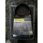 Kryptonite New-U KryptoLok Standard 12.7 mm U-Lock Bicycle Lock with FlexFrame-U Bracket & Bike ...