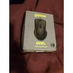 onn. 100027827 RGB Wired Adjustable DPI Gaming Mouse with LED Lighting ...