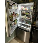 Frigidaire 30 Inch Freestanding Bottom Freezer Refrigerator with 20.32 ...
