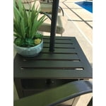 California Umbrella Sunmaster Patio Side Table Umbrella Base, Multiple ...