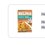 Hamburger Helper Potato Creamy Stroganoff 5 Ounce Box with Real Herbs ...