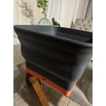 Black Stone Collapsible Basting Dome with Handle for Steaming and ...