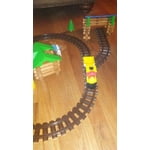 LINCOLN LOGS Sawmill Express Train - Real Wood Logs - Buildable Train ...