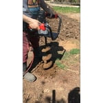 "XtremepowerUS 1500W Electric Post Hole Digger with 6"" Auger Bit Set ...