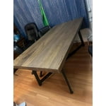 ChVans 60in Farmhouse Solid Wood Dining Bench for 2 3 4 Person, Kitchen ...