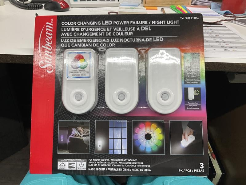 Sunbeam night light store